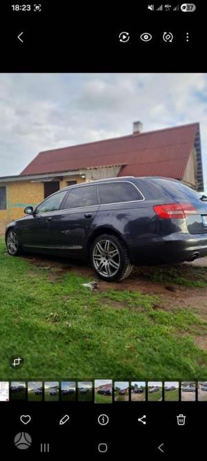 Pelēks Audi A6 2008 Viļņa, ar dzinēja tilpumu 2.70 L un nobraukumu 290 tūkst. km par 4700 €, foto 5 vietnē AUTOMOTO.COM.LV
