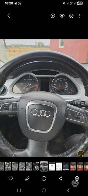 Pelēks Audi A6 2008 Viļņa, ar dzinēja tilpumu 2.70 L un nobraukumu 290 tūkst. km par 4700 €, foto 7 vietnē AUTOMOTO.COM.LV