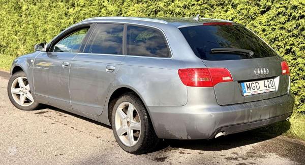Grey Audi A6 2008 in Vilnius, with an engine capacity of 2.97 L and mileage of 305 thousand km for 2100 €, photo 2 on AUTOMOTO.COM.LV