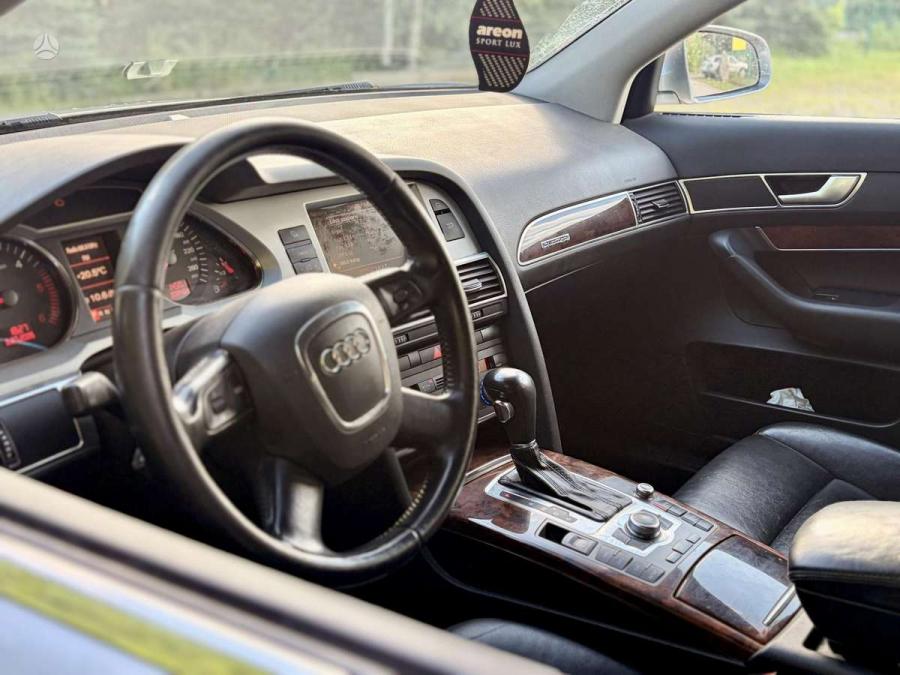 Серый Ауди А6 2008 в Вильнюс, объемом двигателя 2.97 л и пробегом 305 тыс. км за 2100 €, фото 6 на AUTOMOTO.COM.LV