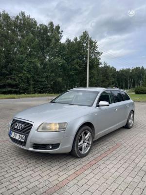 Pelēks Audi A6 2008 Kauņa, ar dzinēja tilpumu 2.97 L un nobraukumu 376 tūkst. km par 1950 €, foto  vietnē AUTOMOTO.COM.LV