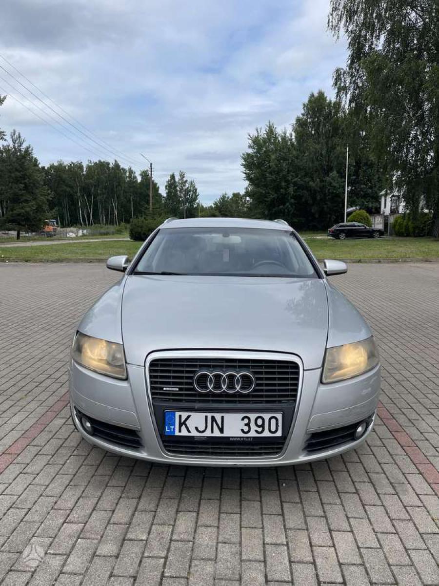 Pelēks Audi A6 2008 Kauņa, ar dzinēja tilpumu 2.97 L un nobraukumu 376 tūkst. km par 1950 €, foto 3 vietnē AUTOMOTO.COM.LV