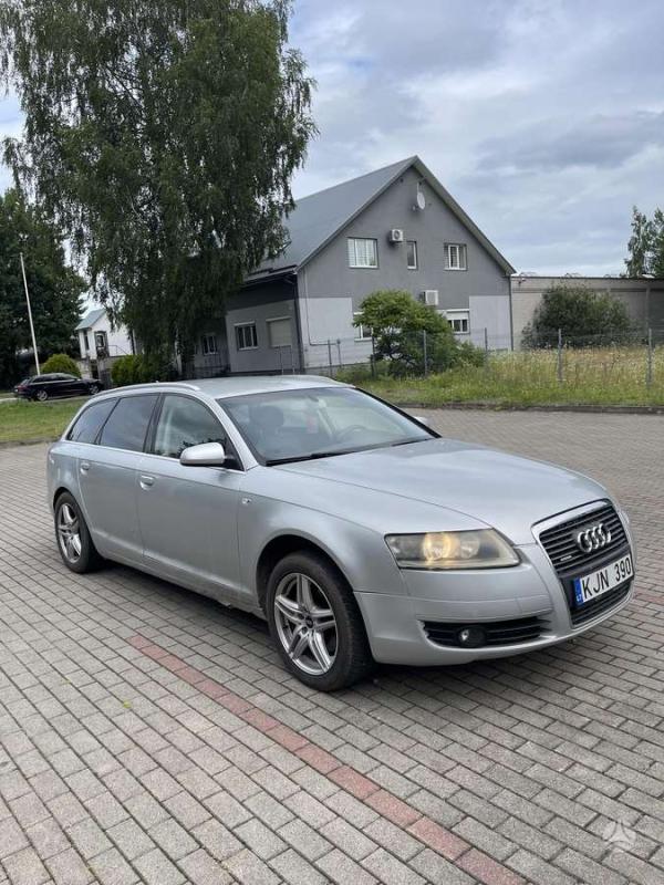 Grey Audi A6 2008 in Kaunas, with an engine capacity of 2.97 L and mileage of 376 thousand km for 1950 €, photo 3 on AUTOMOTO.COM.LV