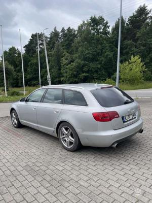 Pelēks Audi A6 2008 Kauņa, ar dzinēja tilpumu 2.97 L un nobraukumu 376 tūkst. km par 1950 €, foto 5 vietnē AUTOMOTO.COM.LV