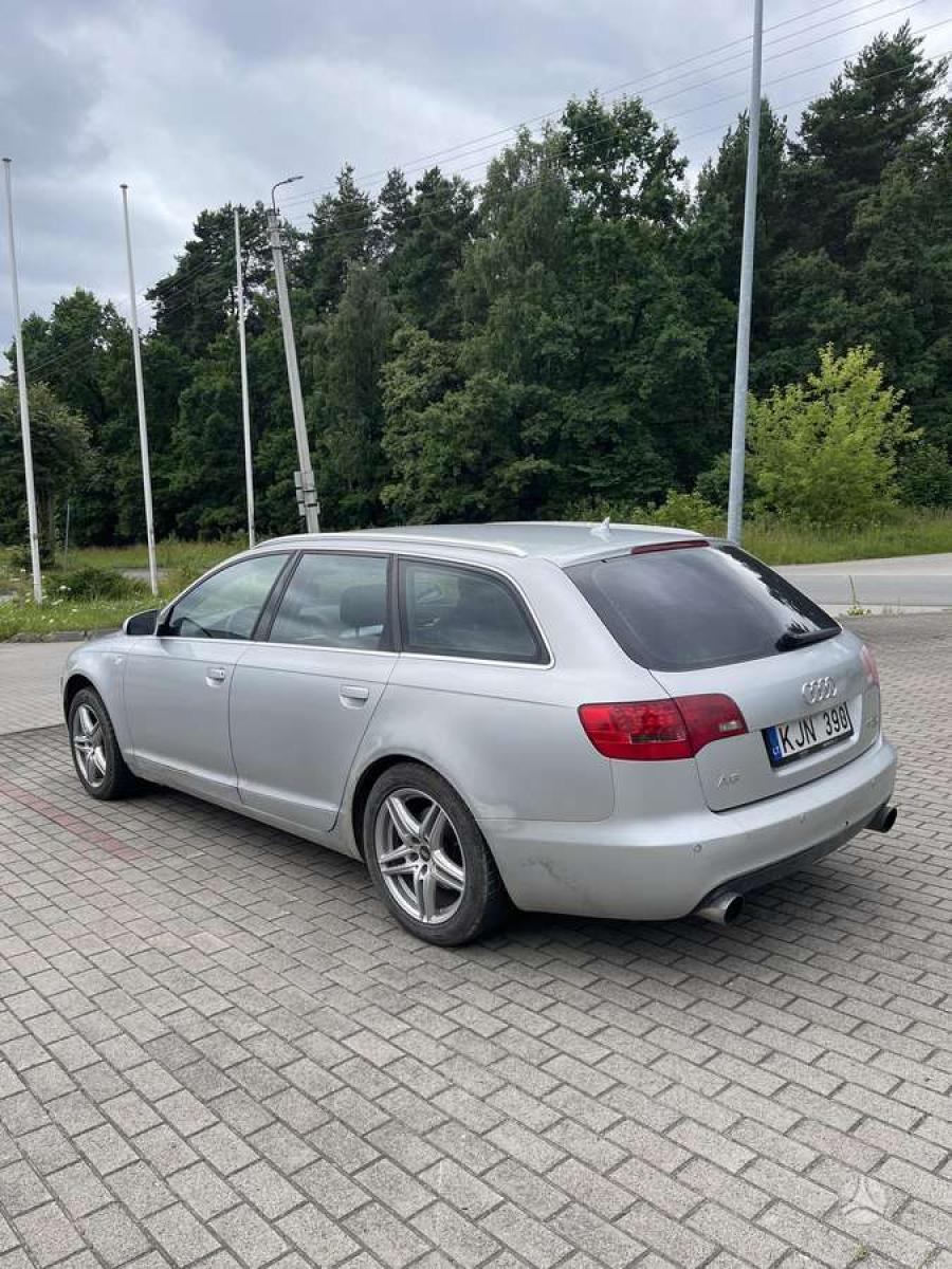 Pelēks Audi A6 2008 Kauņa, ar dzinēja tilpumu 2.97 L un nobraukumu 376 tūkst. km par 1950 €, foto 5 vietnē AUTOMOTO.COM.LV