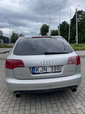 Pelēks Audi A6 2008 Kauņa, ar dzinēja tilpumu 2.97 L un nobraukumu 376 tūkst. km par 1950 €, foto 6 vietnē AUTOMOTO.COM.LV