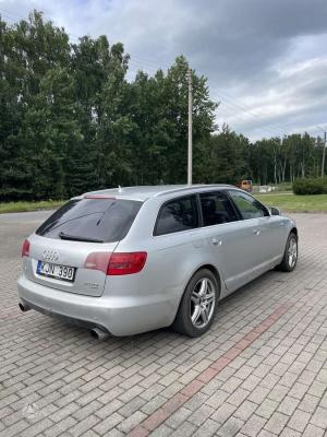 Pelēks Audi A6 2008 Kauņa, ar dzinēja tilpumu 2.97 L un nobraukumu 376 tūkst. km par 1950 €, foto 7 vietnē AUTOMOTO.COM.LV