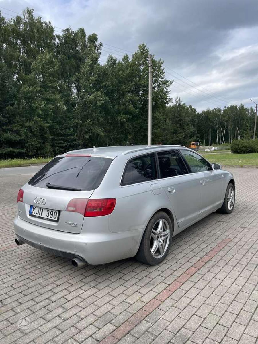 Pelēks Audi A6 2008 Kauņa, ar dzinēja tilpumu 2.97 L un nobraukumu 376 tūkst. km par 1950 €, foto 7 vietnē AUTOMOTO.COM.LV