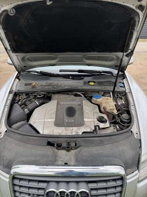 Grey Audi A6 2008 in Vilnius, with an engine capacity of 2.70 L and mileage of 240 thousand km for 2500 €, photo 9 on AUTOMOTO.COM.LV