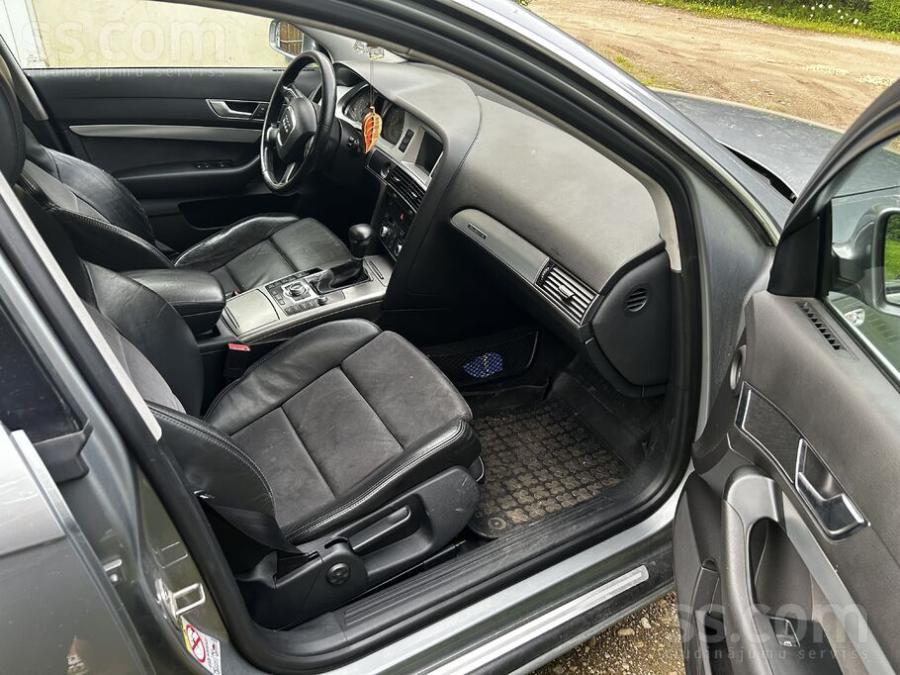 Pelēks Audi A6 2008 Rēzekne, ar dzinēja tilpumu 3.00 L un nobraukumu 420 tūkst. km par 3500 €, foto 9 vietnē AUTOMOTO.COM.LV