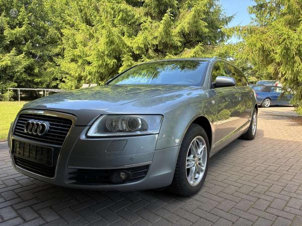 Grey Audi A6 2008 in Birzai, with an engine capacity of 1.97 L and mileage of 250 thousand km for 4600 €, photo 1 on AUTOMOTO.COM.LV