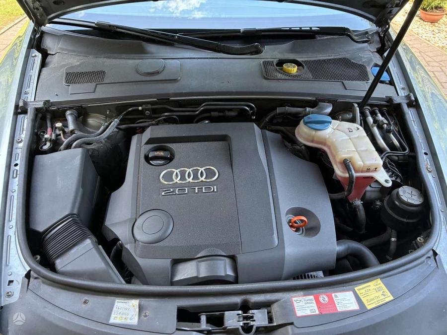 Grey Audi A6 2008 in Birzai, with an engine capacity of 1.97 L and mileage of 250 thousand km for 4600 €, photo 12 on AUTOMOTO.COM.LV