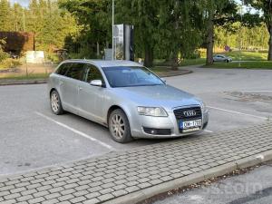 Pelēks Audi A6 2008 Cēsis, ar dzinēja tilpumu 3.00 L un nobraukumu 370 tūkst. km par 2000 €, foto 3 vietnē AUTOMOTO.COM.LV
