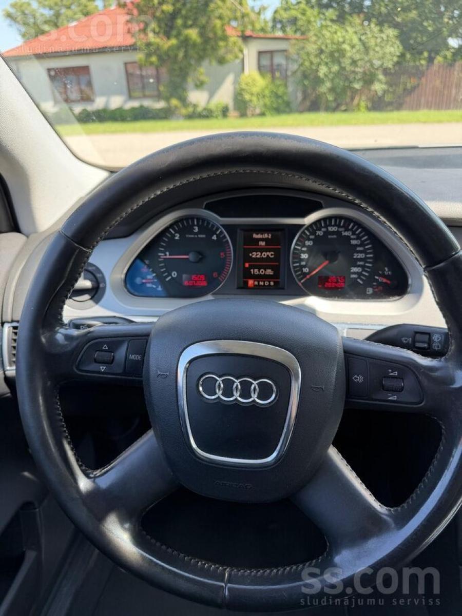 Pelēks Audi A6 2008 Ventspils, ar dzinēja tilpumu 2.00 L un nobraukumu 283 tūkst. km par 2990 €, foto 20 vietnē AUTOMOTO.COM.LV