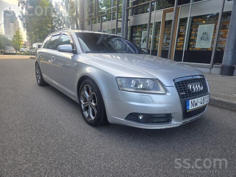 Grey Audi A6 2008 in Riga, with an engine capacity of 3.00 L and mileage of 0 thousand km for 3900 €, photo 3 on AUTOMOTO.COM.LV
