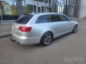 Grey Audi A6 2008 in Riga, with an engine capacity of 3.00 L and mileage of 0 thousand km for 3900 €, photo 5 on AUTOMOTO.COM.LV