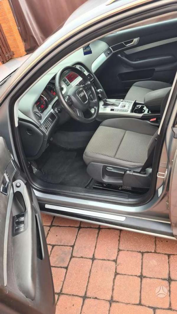 Grey Audi A6 2008 in Siauliai, with an engine capacity of 1.97 L and mileage of 277 thousand km for 3950 €, photo 10 on AUTOMOTO.COM.LV