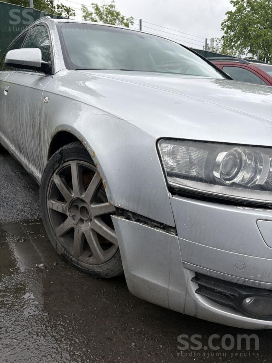 Pelēks Audi A6 2008 Rīga, ar dzinēja tilpumu 3.00 L un nobraukumu 378 tūkst. km par 1990 €, foto 7 vietnē AUTOMOTO.COM.LV