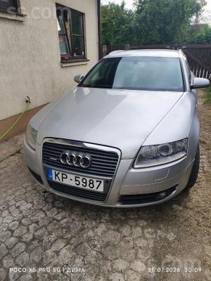 Pelēks Audi A6 2008 Rīga, ar dzinēja tilpumu 3.00 L un nobraukumu 260 tūkst. km par 1800 €, foto  vietnē AUTOMOTO.COM.LV