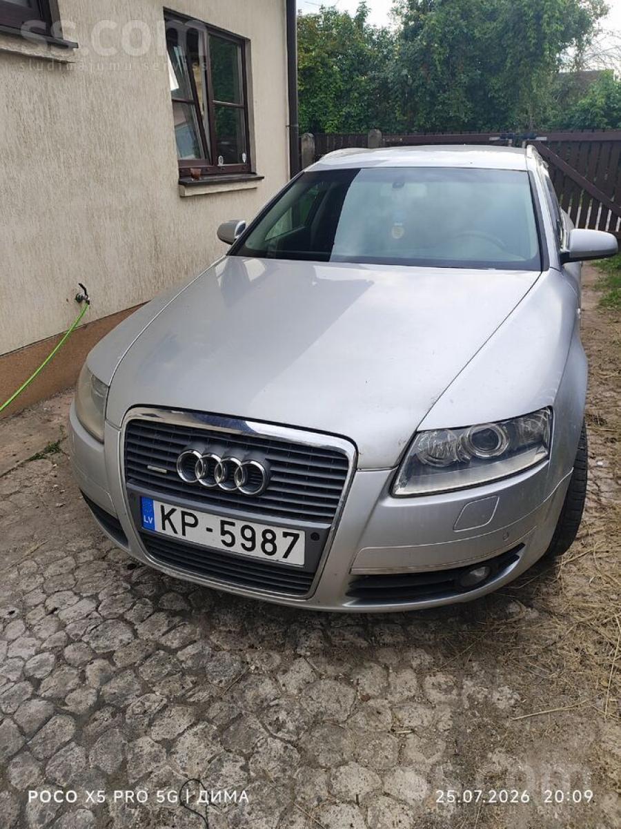 Pelēks Audi A6 2008 Rīga, ar dzinēja tilpumu 3.00 L un nobraukumu 260 tūkst. km par 1800 €, foto 1 vietnē AUTOMOTO.COM.LV