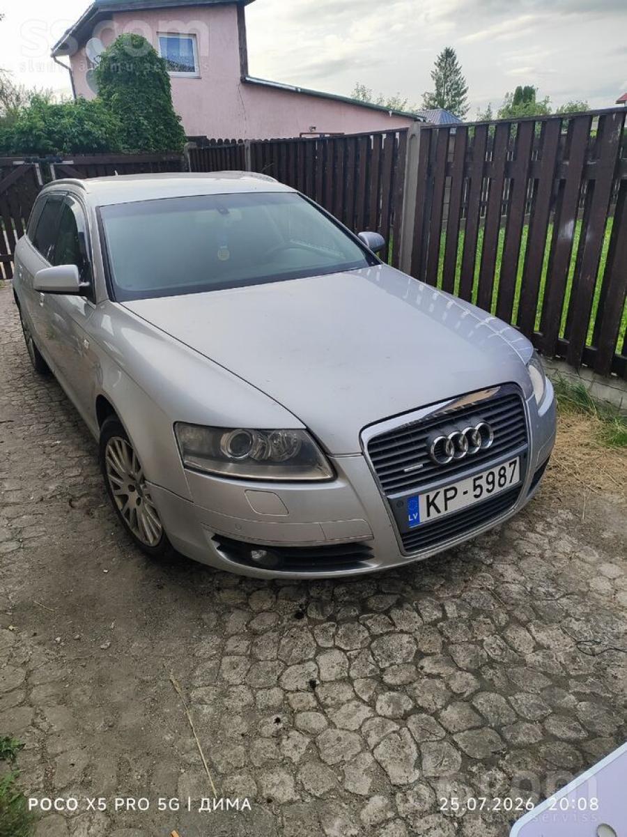 Pelēks Audi A6 2008 Rīga, ar dzinēja tilpumu 3.00 L un nobraukumu 260 tūkst. km par 1800 €, foto 4 vietnē AUTOMOTO.COM.LV