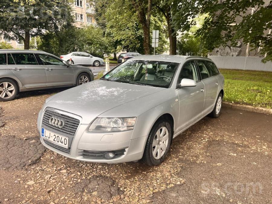 Pelēks Audi A6 2008 Rīga, ar dzinēja tilpumu 2.70 L un nobraukumu 398 tūkst. km par 3500 €, foto 1 vietnē AUTOMOTO.COM.LV