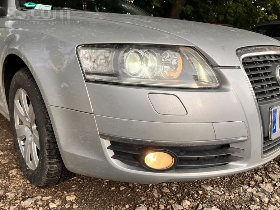 Pelēks Audi A6 2008 Rīga, ar dzinēja tilpumu 2.70 L un nobraukumu 398 tūkst. km par 3500 €, foto 24 vietnē AUTOMOTO.COM.LV