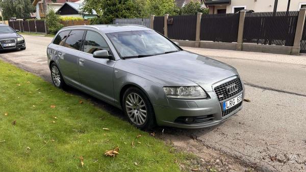 Pelēks Audi A6 2008 Jūrmala, ar dzinēja tilpumu 2.97 L un nobraukumu 300 tūkst. km par 2200 €, foto 1 vietnē AUTOMOTO.COM.LV