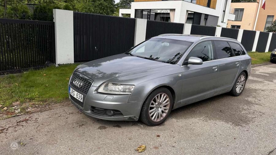 Pelēks Audi A6 2008 Jūrmala, ar dzinēja tilpumu 2.97 L un nobraukumu 300 tūkst. km par 2200 €, foto 4 vietnē AUTOMOTO.COM.LV