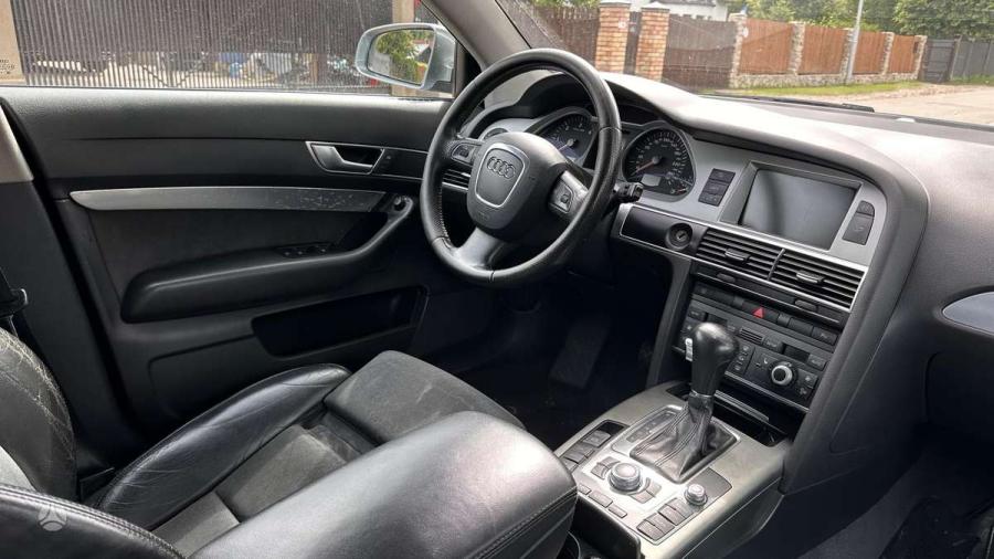Pelēks Audi A6 2008 Jūrmala, ar dzinēja tilpumu 2.97 L un nobraukumu 300 tūkst. km par 2200 €, foto 9 vietnē AUTOMOTO.COM.LV