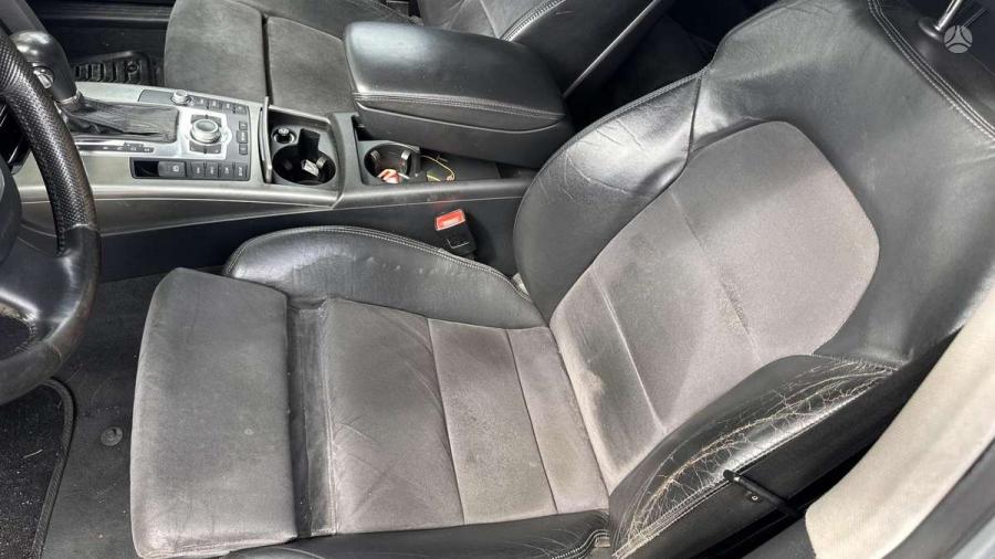 Pelēks Audi A6 2008 Jūrmala, ar dzinēja tilpumu 2.97 L un nobraukumu 300 tūkst. km par 2200 €, foto 12 vietnē AUTOMOTO.COM.LV