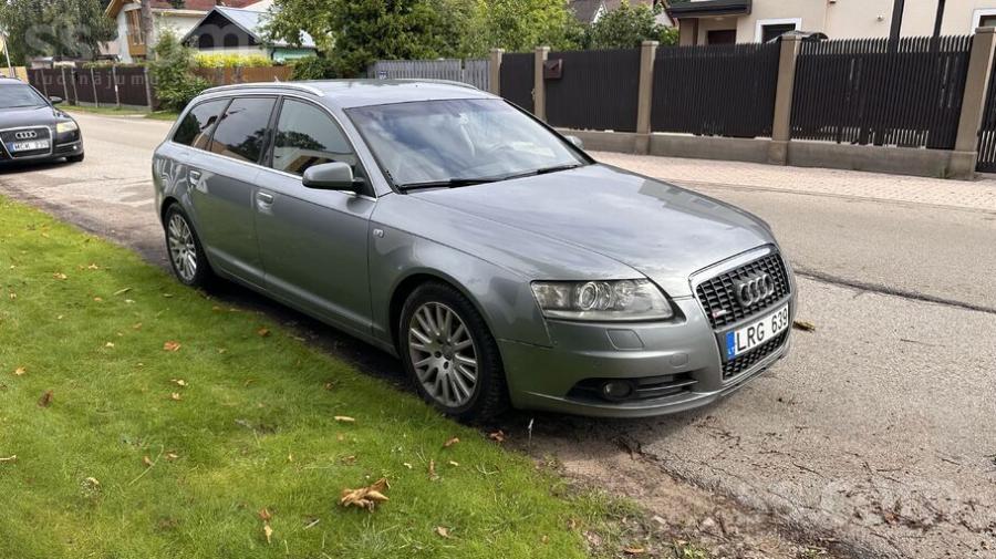 Grey Audi A6 2008 in Jurmala, with an engine capacity of 3.00 L and mileage of 247 thousand km for 2450 €, photo 1 on AUTOMOTO.COM.LV