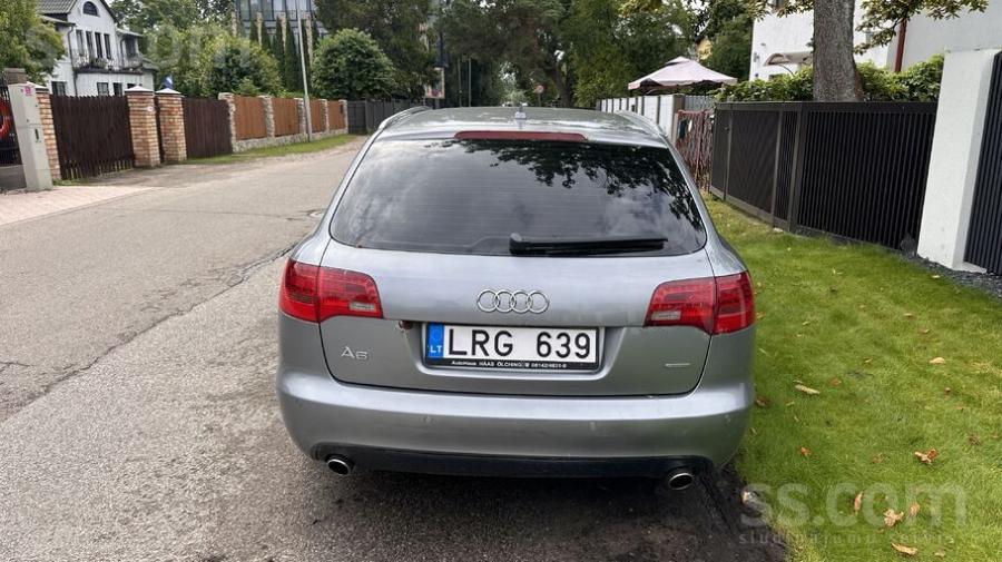 Grey Audi A6 2008 in Jurmala, with an engine capacity of 3.00 L and mileage of 247 thousand km for 2450 €, photo 6 on AUTOMOTO.COM.LV