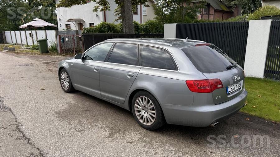 Grey Audi A6 2008 in Jurmala, with an engine capacity of 3.00 L and mileage of 247 thousand km for 2450 €, photo 7 on AUTOMOTO.COM.LV