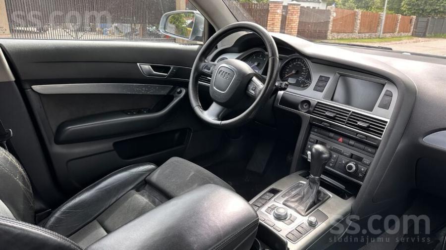 Grey Audi A6 2008 in Jurmala, with an engine capacity of 3.00 L and mileage of 247 thousand km for 2450 €, photo 18 on AUTOMOTO.COM.LV