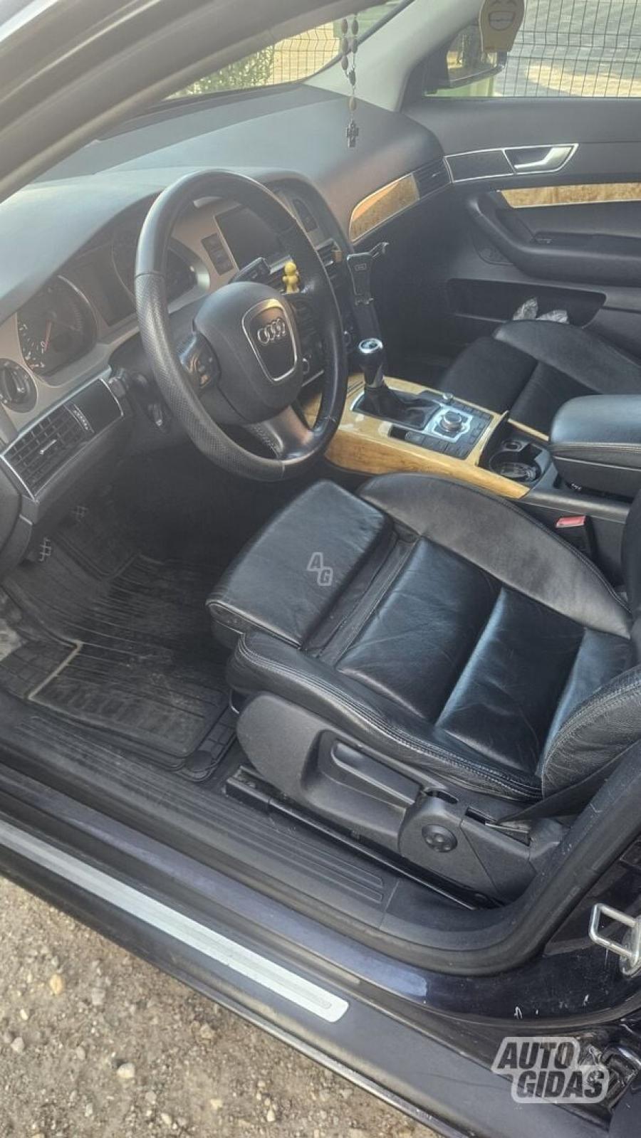 Pelēks Audi A6 2008 Kauņa, ar dzinēja tilpumu 2.00 L un nobraukumu 290 tūkst. km par 4500 €, foto 25 vietnē AUTOMOTO.COM.LV