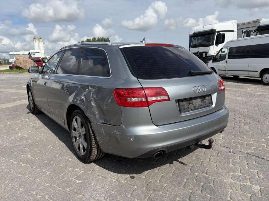 Grey Audi A6 2008 in Alytus, with an engine capacity of 4.20 L and mileage of 170 thousand km for 5650 €, photo 3 on AUTOMOTO.COM.LV