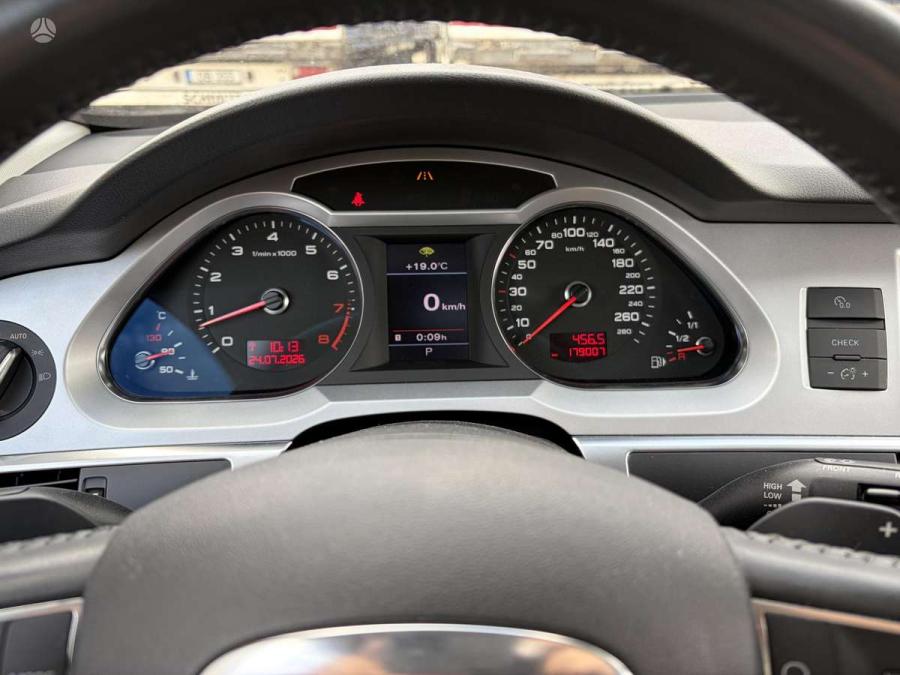 Grey Audi A6 2008 in Alytus, with an engine capacity of 4.20 L and mileage of 170 thousand km for 5650 €, photo 22 on AUTOMOTO.COM.LV