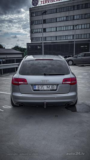 Grey Audi A6 2008 in Tallinn, with an engine capacity of 2.00 L and mileage of 374 thousand km for 5400 €, photo 4 on AUTOMOTO.COM.LV