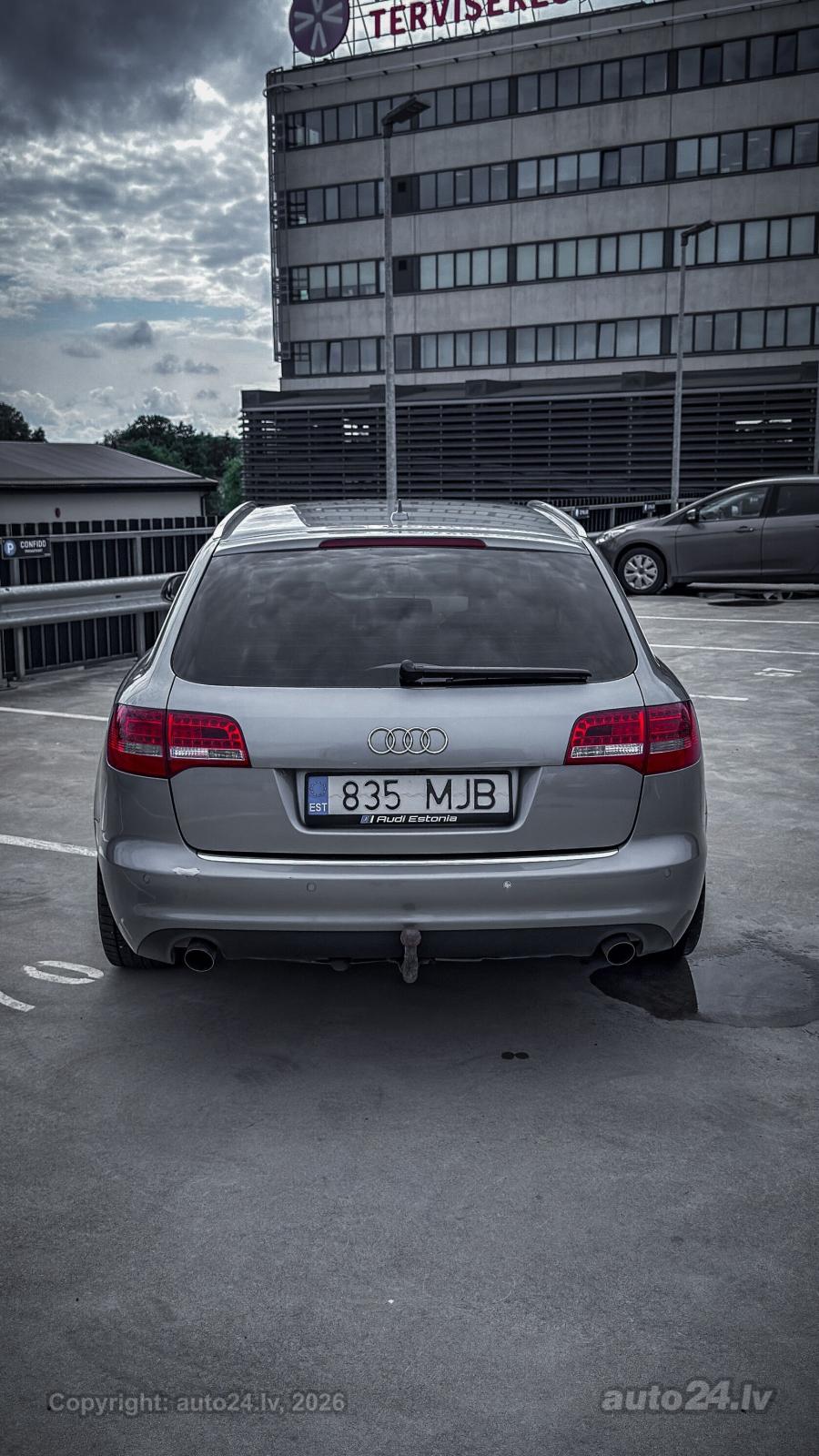 Grey Audi A6 2008 in Tallinn, with an engine capacity of 2.00 L and mileage of 374 thousand km for 5400 €, photo 4 on AUTOMOTO.COM.LV