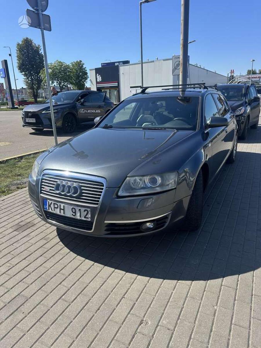 Grey Audi A6 2008 in Kaunas, with an engine capacity of 2.70 L and mileage of 400 thousand km for 1499 €, photo 1 on AUTOMOTO.COM.LV