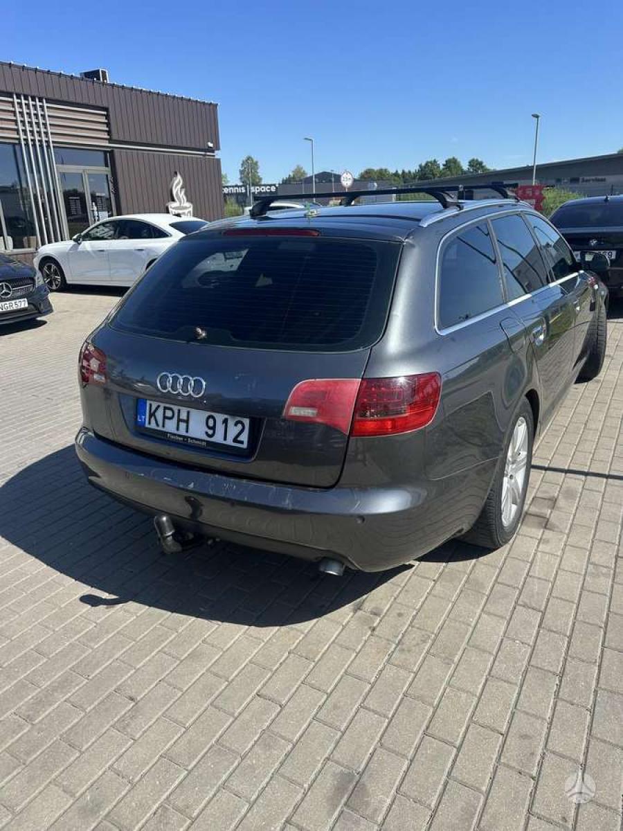 Grey Audi A6 2008 in Kaunas, with an engine capacity of 2.70 L and mileage of 400 thousand km for 1499 €, photo 4 on AUTOMOTO.COM.LV
