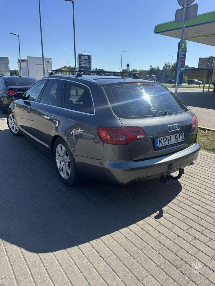 Grey Audi A6 2008 in Kaunas, with an engine capacity of 2.70 L and mileage of 400 thousand km for 1499 €, photo 5 on AUTOMOTO.COM.LV