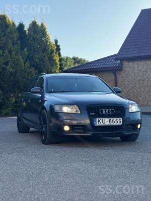 Grey Audi A6 2008 in Daugavpils, with an engine capacity of 3.00 L and mileage of 381 thousand km for 3150 €, photo  on AUTOMOTO.COM.LV