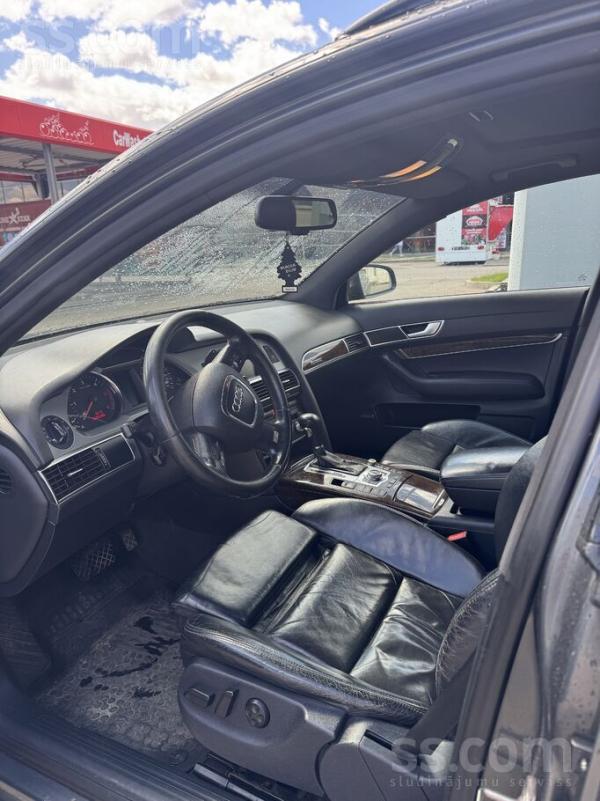 Pelēks Audi A6 2008 Daugavpils, ar dzinēja tilpumu 3.00 L un nobraukumu 381 tūkst. km par 3150 €, foto 7 vietnē AUTOMOTO.COM.LV