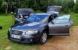 Pelēks Audi A6 2008 Rīga, ar dzinēja tilpumu 2.70 L un nobraukumu 296 tūkst. km par 2575 €, foto  vietnē AUTOMOTO.COM.LV