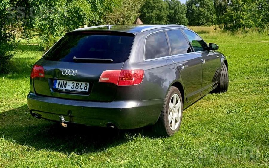 Pelēks Audi A6 2008 Rīga, ar dzinēja tilpumu 2.70 L un nobraukumu 296 tūkst. km par 2575 €, foto 7 vietnē AUTOMOTO.COM.LV