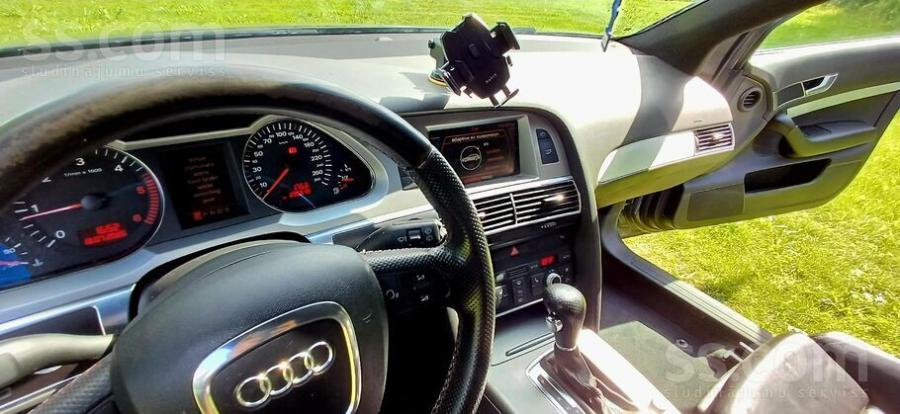 Pelēks Audi A6 2008 Rīga, ar dzinēja tilpumu 2.70 L un nobraukumu 296 tūkst. km par 2575 €, foto 11 vietnē AUTOMOTO.COM.LV