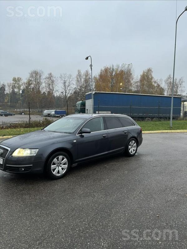 Grey Audi A6 2008 in Riga, with an engine capacity of 2.70 L and mileage of 329 thousand km for 2950 €, photo 3 on AUTOMOTO.COM.LV