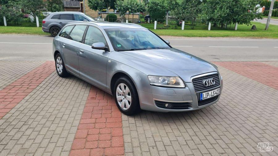 Pelēks Audi A6 2008 Šauļi, ar dzinēja tilpumu 2.00 L un nobraukumu 277 tūkst. km par 3950 €, foto 1 vietnē AUTOMOTO.COM.LV